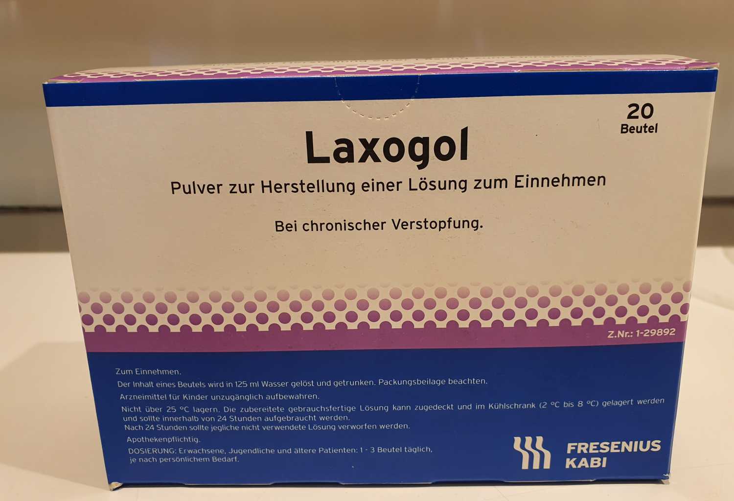 LAXOGOL PULVER Z.HERST.E.LOESUNG Z.EINNEHMEN BEUTEL online kaufen bei ...
