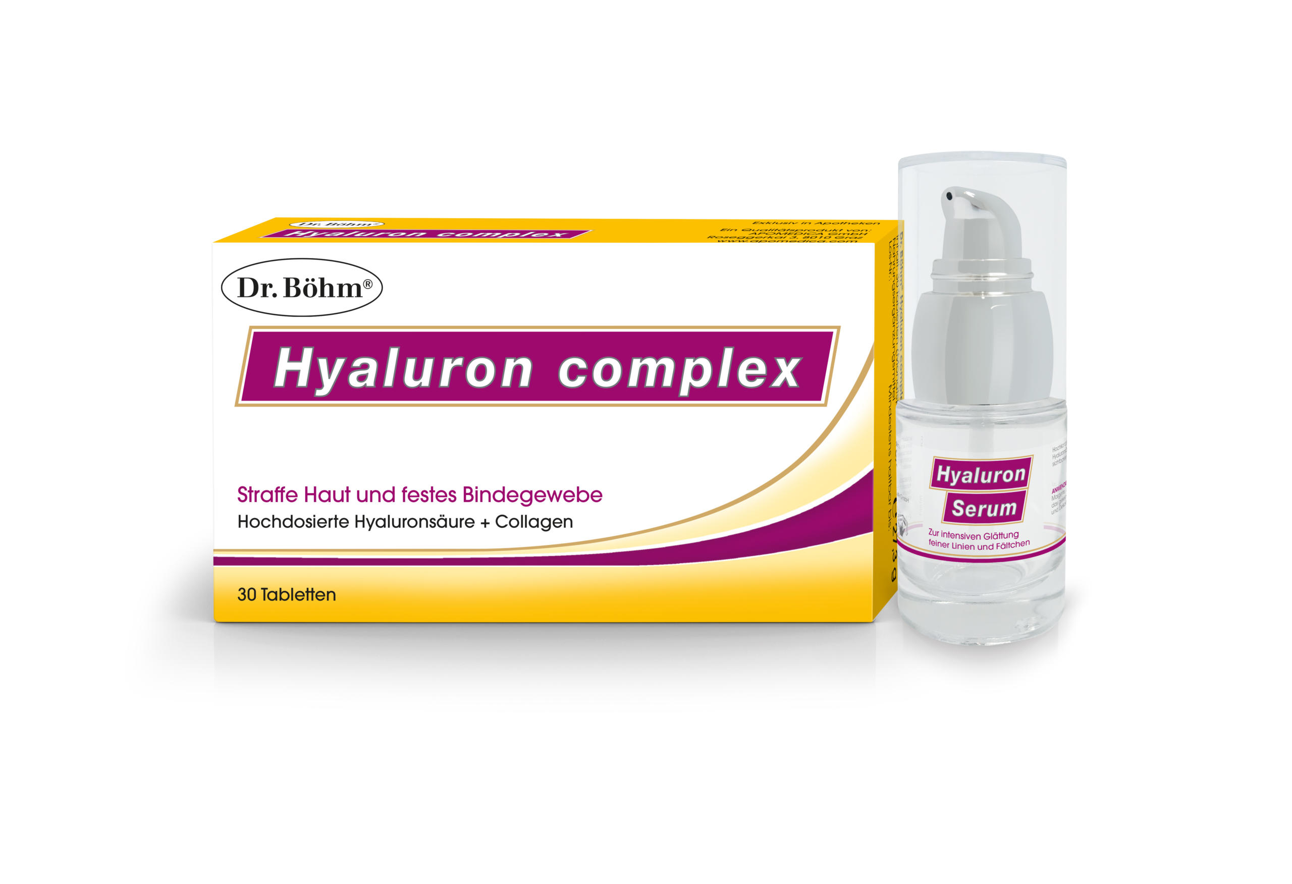 Dr. Böhm Hyaluron complex Tabletten + Hyaluron Serum online kaufen bei ...